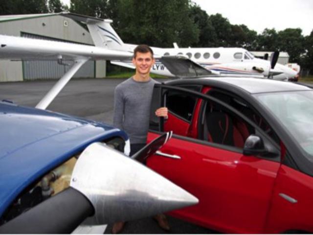 High Flying Priest Attracts Media Attention